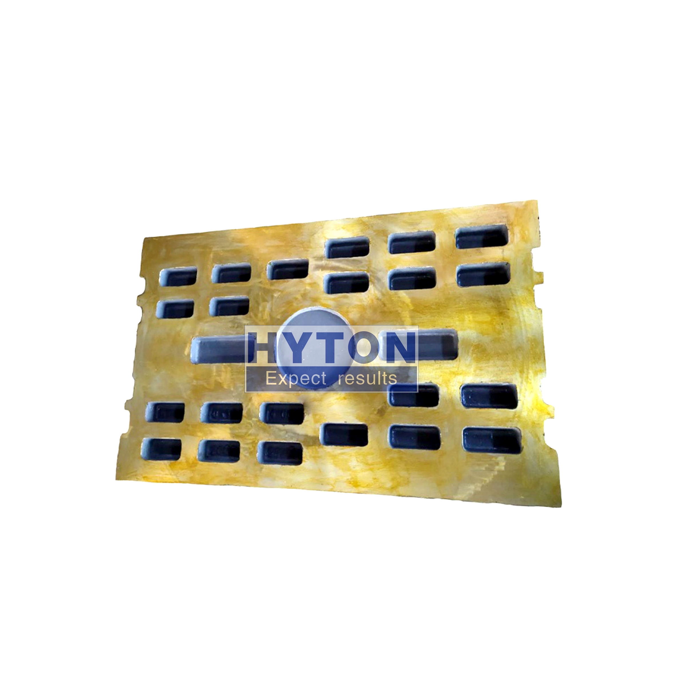 Mn18 Mn22 Wear Liners Jaw Plate Suit to Sandvik CJ408 Jaw Crusher from ...