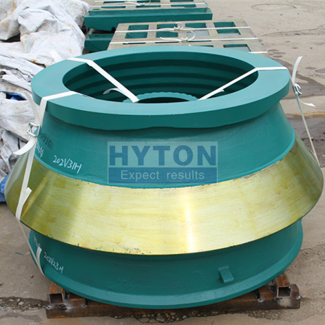 Mantle and Bowl Liners Suit for Metso Nordberg HP4 Cone Crusher Wear ...
