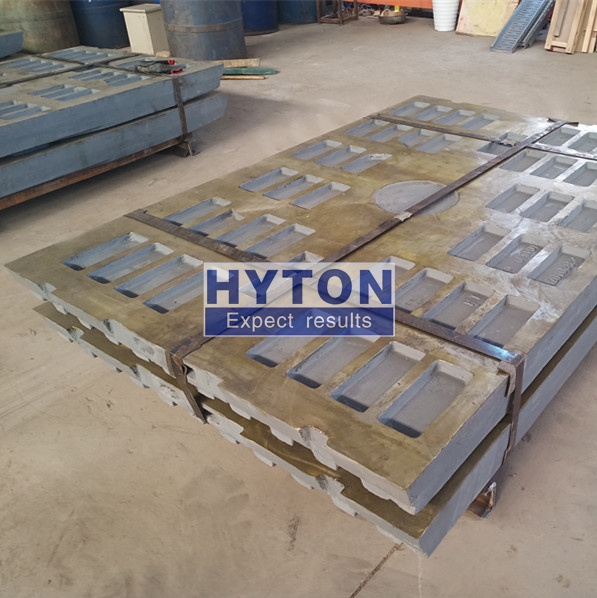 Fixed Jaw Plate Suit to Sandvik CJ412&JM1208 Jaw Crusher Spare Parts ...