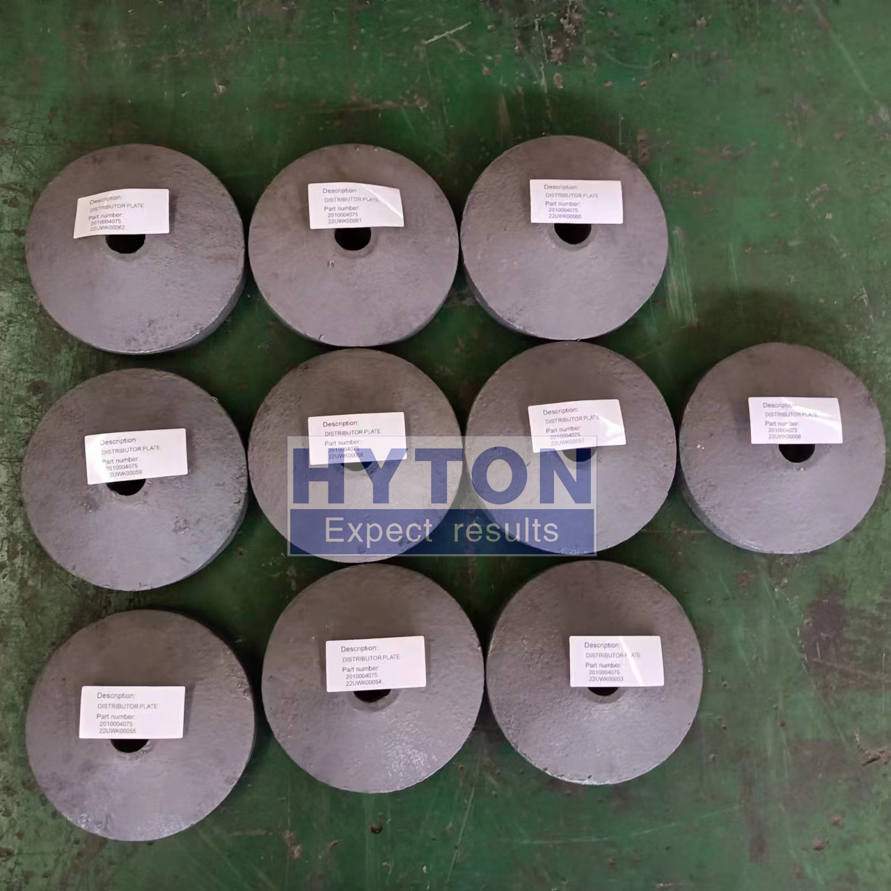 B9100SE Distributor Plate Spare Parts Suit to Metso Barmac VSI Crusher ...