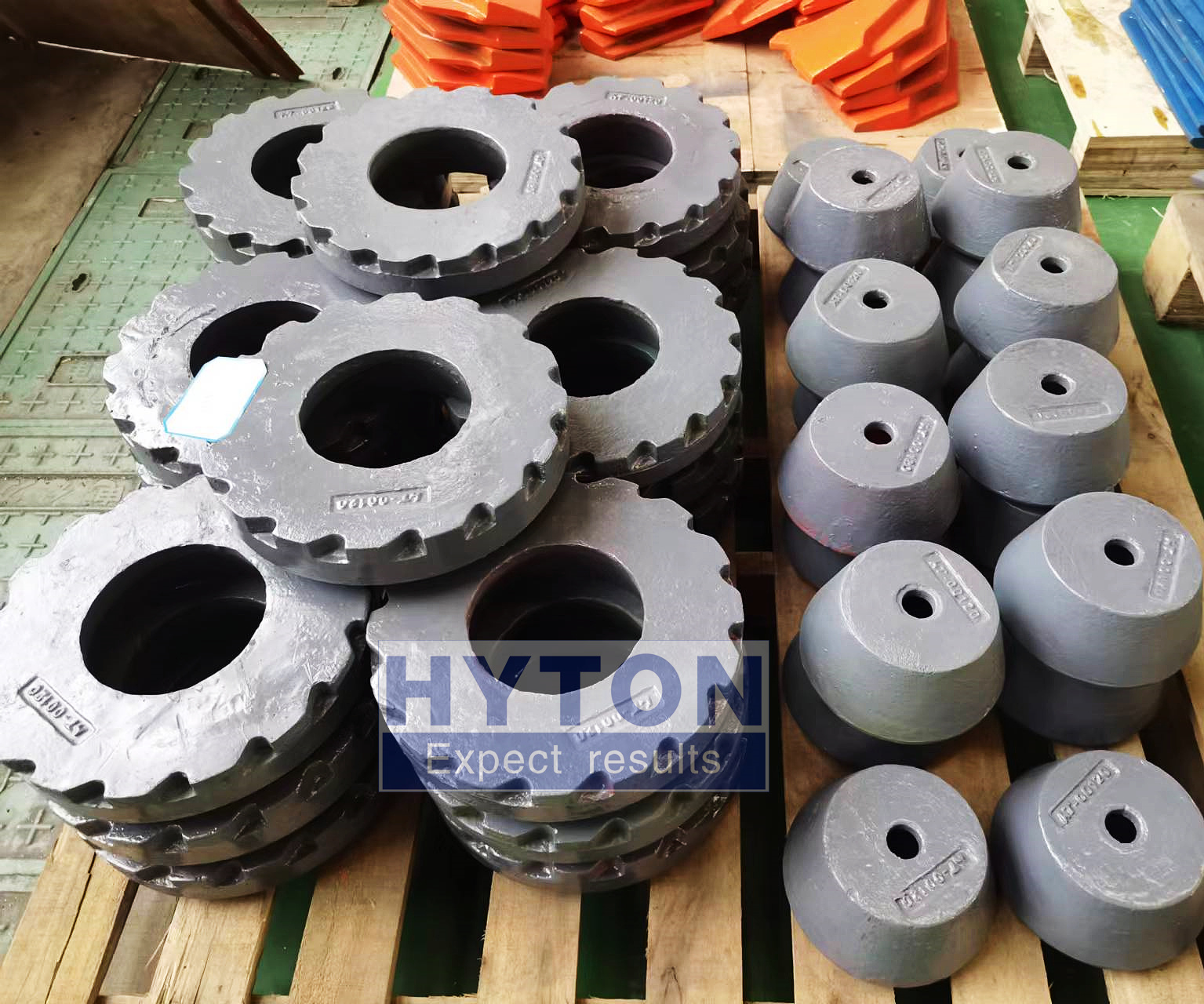 B9100SE Distributor Plate Spare Parts Suit to Metso Barmac VSI Crusher ...